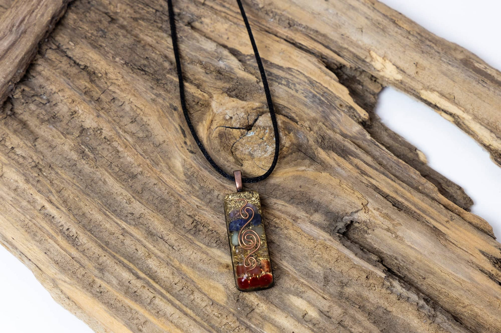 7 chakra orgone pendant store